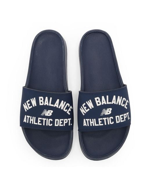 New Balance 200 Slides 'Dark' in Blue for Men | Lyst