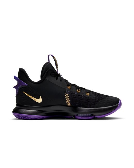 Nike Lebron Witness 5 'Fierce Metallic' in Blue for Men | Lyst