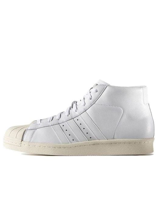 adidas Originals Pro Model Vintage D in White for Men | Lyst UK