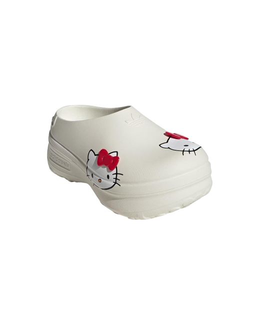 adidas (Wmns) X Hello Kitty Adifom Stan Smith Mule 'Off' in Gray | Lyst