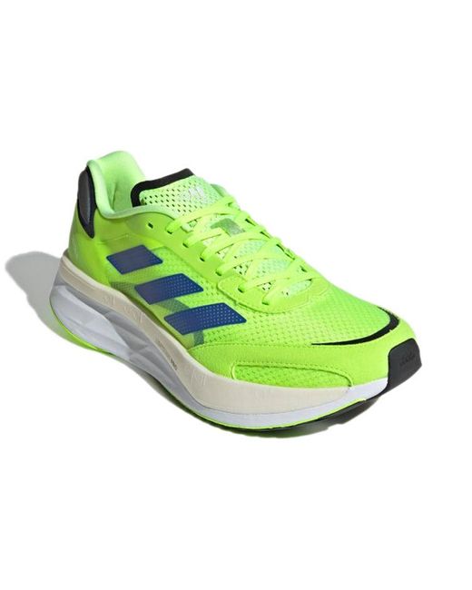 adidas Adizero Boston 'Signal Sonic Ink' in Green for Men | Lyst