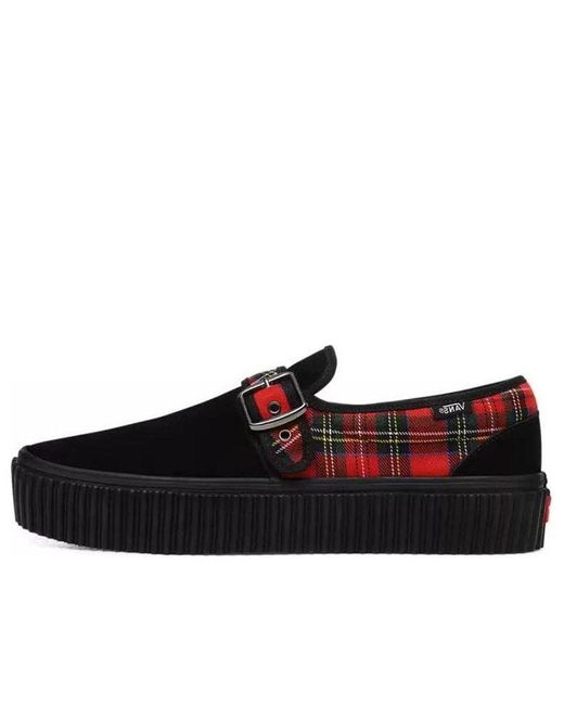 Vans Style 47 Creeper 'Tartan' in Black for Men | Lyst