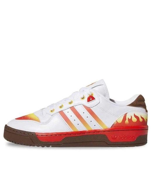 adidas X Demon Slayer Rivalry Low 'Rengoku' in White for Men | Lyst