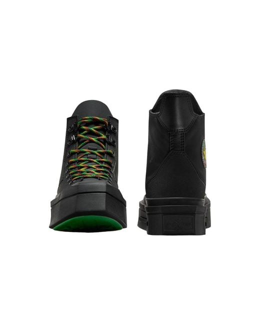 Converse X Daily Paper Chuck 70 De Luxe Squared 'Pan-African' in Black ...