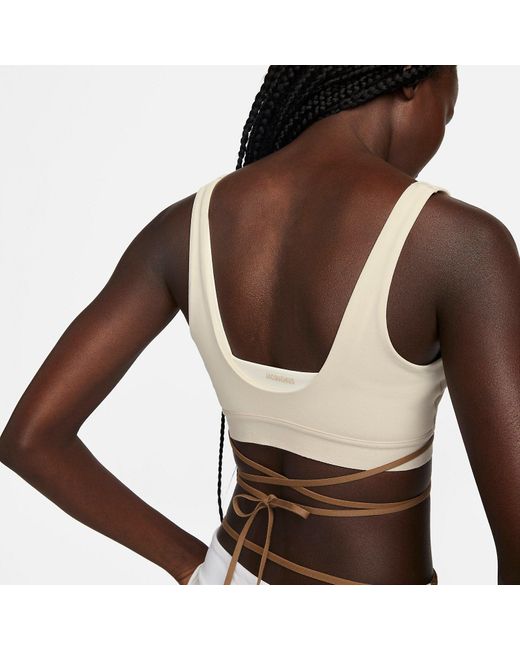 Nike (Wmns) X Jacquemus La Brassiere Bra 'Off' in White | Lyst
