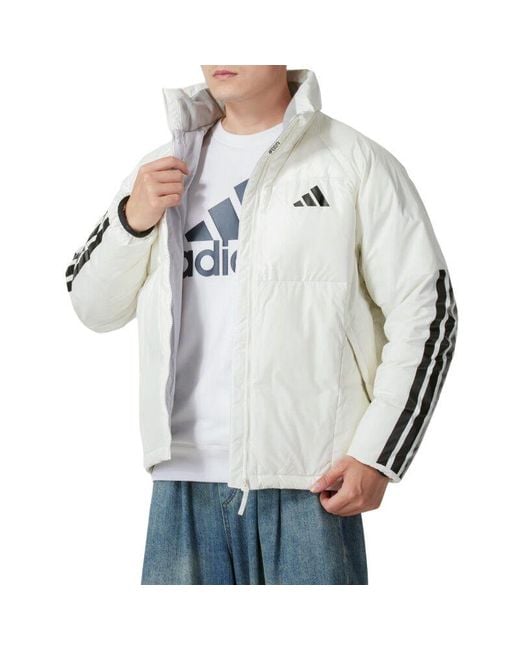 adidas Sports Causal Down Jacket Asia Sizing in White for Men | Lyst