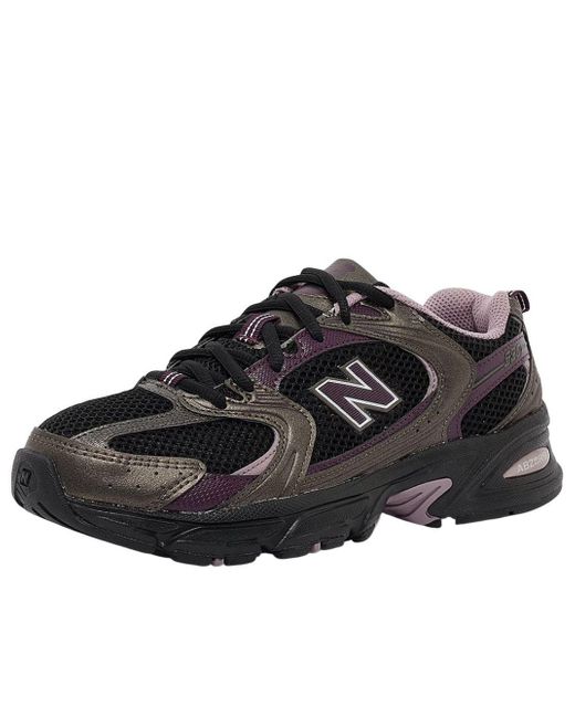 New Balance 530 Metallic Plum' in Black for Men | Lyst