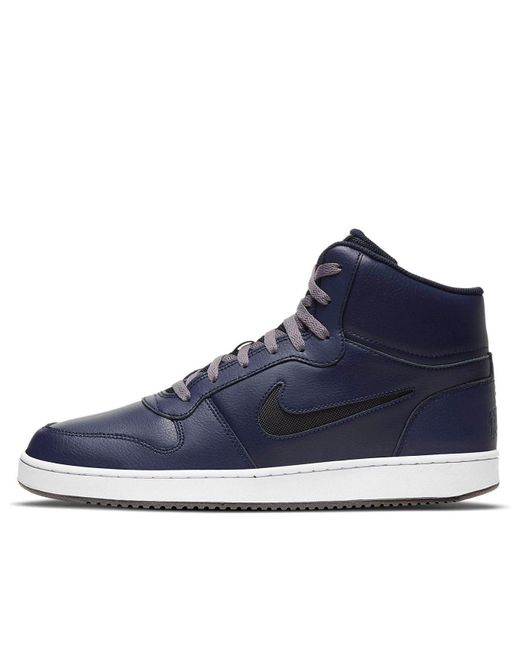 Nike Ebernon Mid Midnight in Blue for Men | Lyst