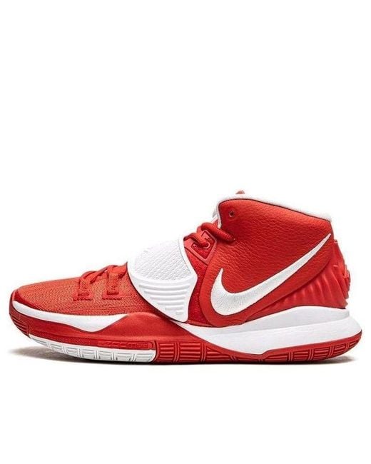 Nike Kyrie 6 Tb 'University' in Red for Men | Lyst