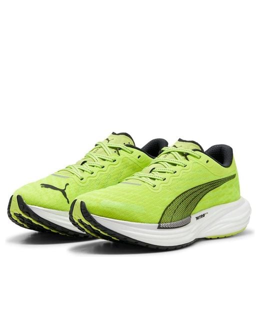 PUMA Deviate Nitro 2 'Lime Pow' in Green for Men | Lyst UK