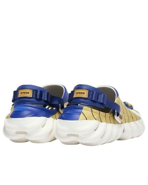 Crocs™ X Dragon Ball Z Echo Clog 'Vegeta' in Blue for Men | Lyst UK