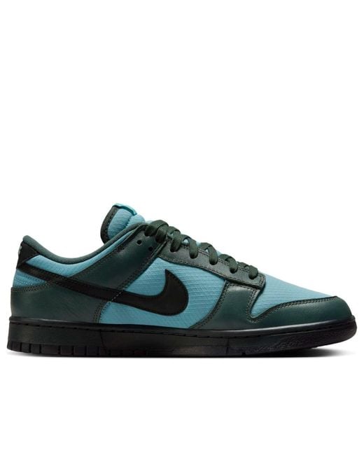 Nike Dunk Low Retro Se 'Vintage Denim' in Green for Men | Lyst