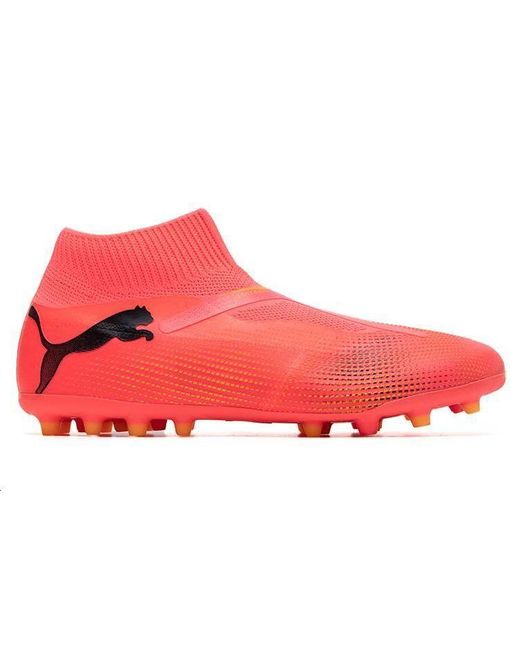 Puma red boots store
