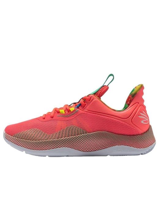 Under Armour X Sour Patch Kids Curry 2 Hovr Splash 'Blitz' in Pink for Men | Lyst