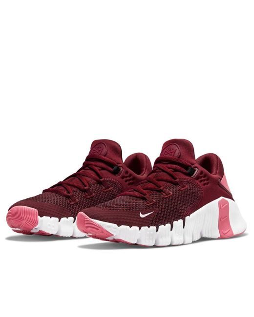 Nike (Wmns) Free Metcon 4 'Dark Beetroot' in Red | Lyst