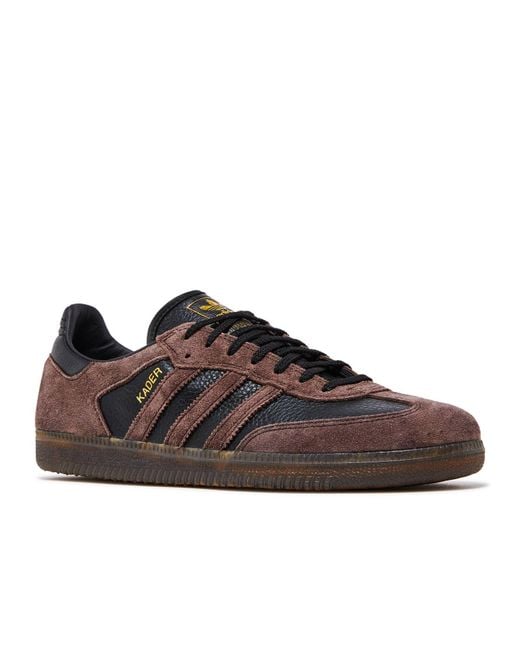 adidas X Kader Sylla Samba Adv ' Gum' in Brown for Men | Lyst