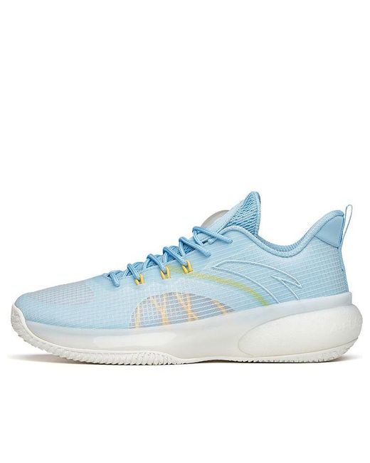 Anta Light Bubble Cement Basketball Shoes in Blue for Men | Lyst