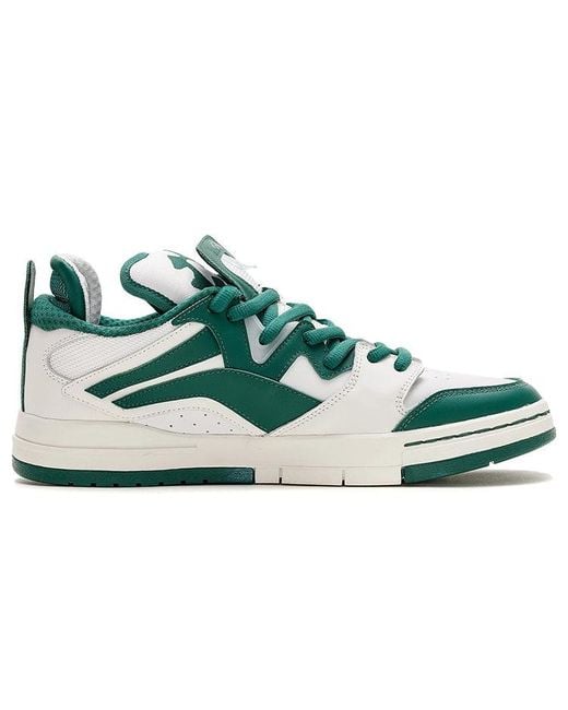 Li-ning Skatte Board Shoes Green for Men | Lyst