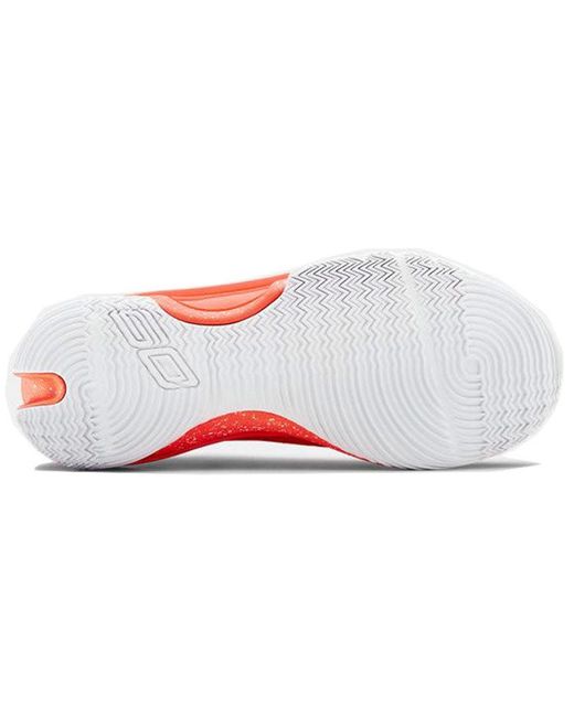 Under Armour Sour Patch Kids X Curry 'Peach Plasma' in Red for Men | Lyst