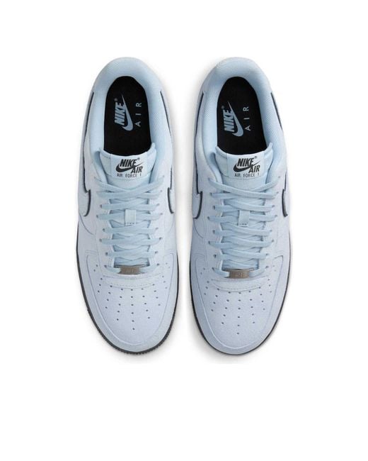Nike Air Force 1 Low '07 Lv8 'Light Armory Suede' in Blue for Men | Lyst