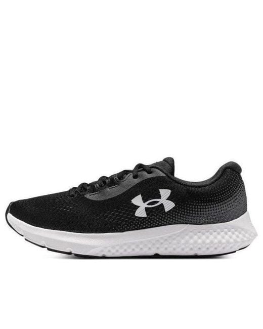 Under Armour Charged Rogue 4 Shoes in Black for Men | Lyst
