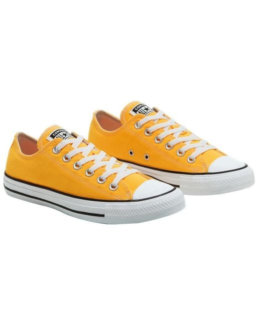 Converse Chuck Taylor All Star Low 'Laser' in Yellow for Men | Lyst
