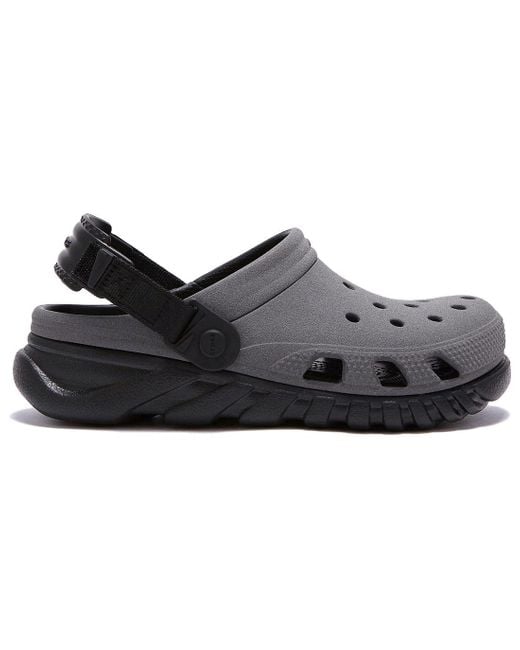 Crocs™ Duet Max Reflective Clog in Black | Lyst UK