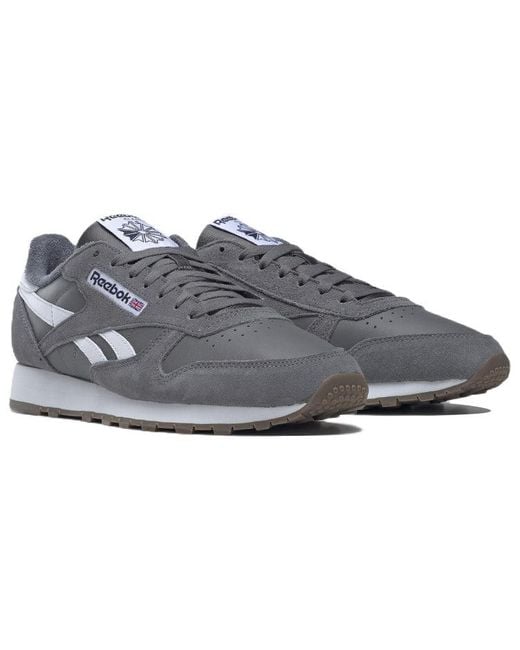 Reebok Classic Leather 'Pure' in Gray | Lyst