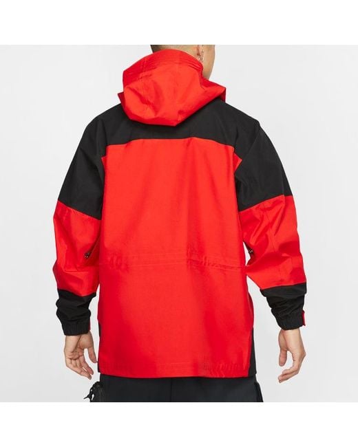 Nike Lab Acg Gore-Tex Jacket Habanero' in Red for Men | Lyst UK