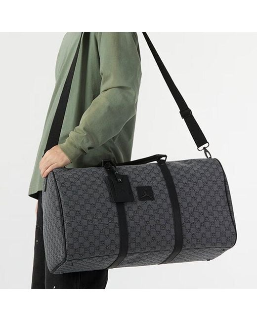 Nike Monogram Duffle Bag in Black | Lyst