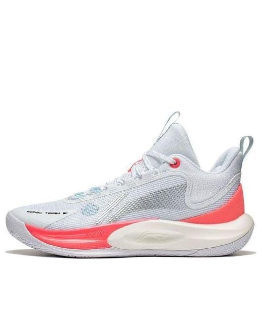 Li-ning Sonic 11 Team in White for Men | Lyst UK
