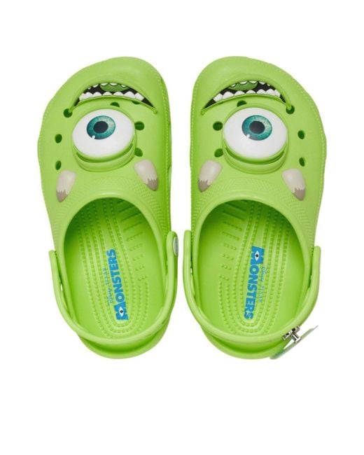 Crocs™ X Monsters Inc. Classic Clog 'Mike Wazowski' in Green for Men | Lyst