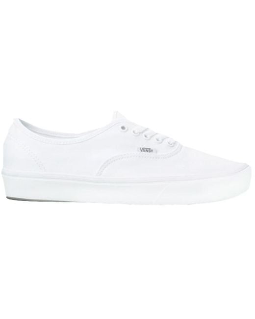 Vans Authentic Comfy Cush 'True' in White for Men | Lyst