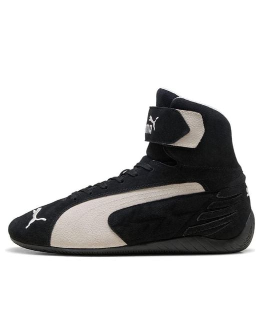 PUMA Speedcat Mid Warm in Black for Men Lyst UK