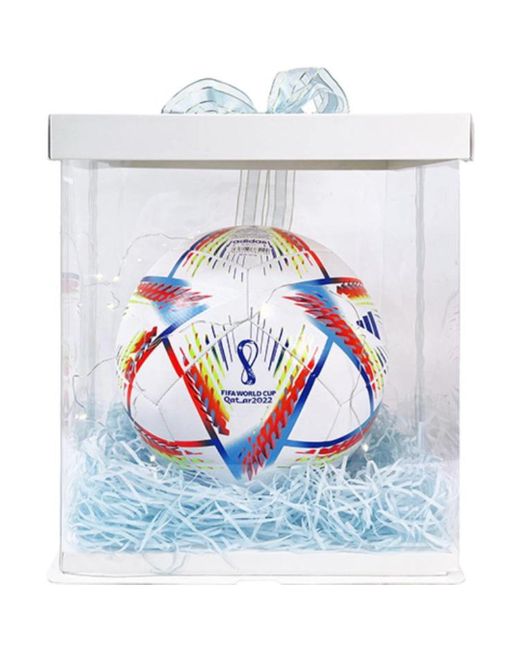 adidas Al Rihla Training Football in White | Lyst