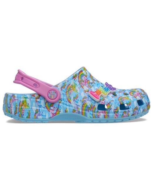 Crocs™ (Wmns) Classic X Lisa Frank Clogs 'Unicorns' in Blue | Lyst