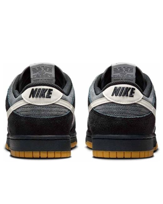 Nike Dunk Low Retro Se Sneakers Anthracite in Black for Men | Lyst