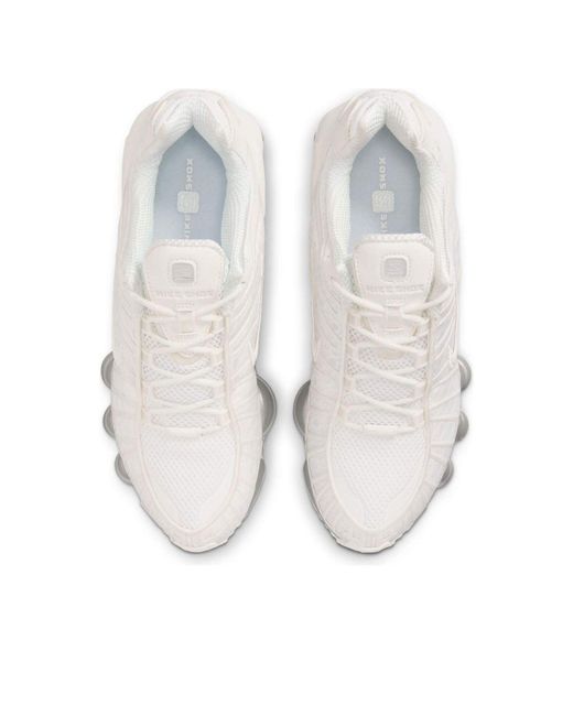 Nike Shox Tl in White | Lyst