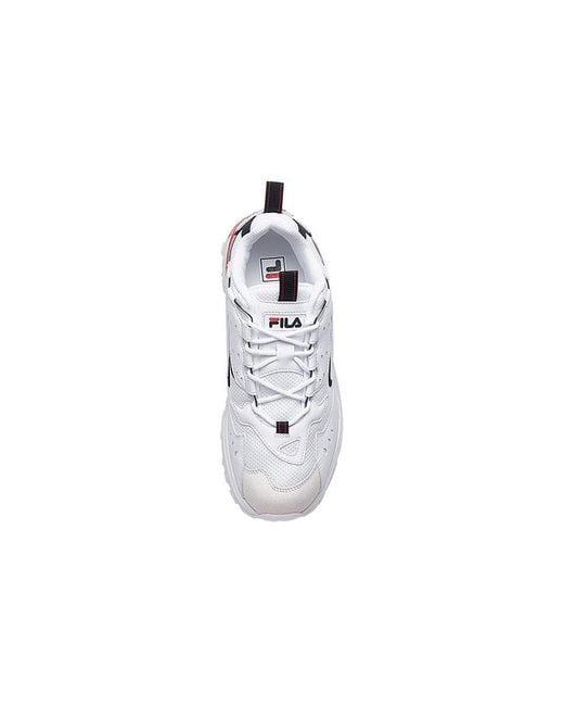 Fila Caliper Low-Cut Old Shoes in White for Men | Lyst