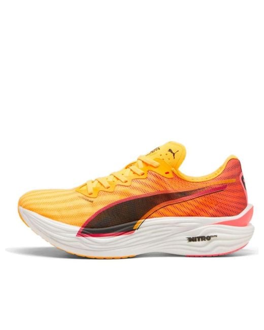 PUMA Deviate Nitro Elite 3 'Sun Stream' in Orange for Men | Lyst