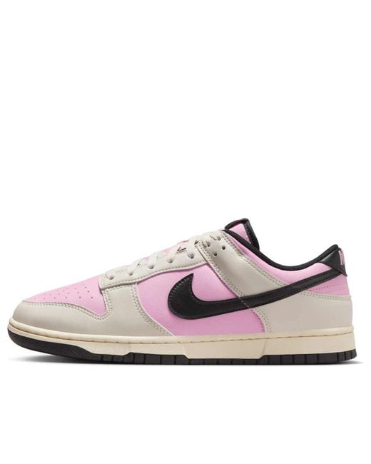 Nike Dunk Low Rise' in Pink for Men | Lyst