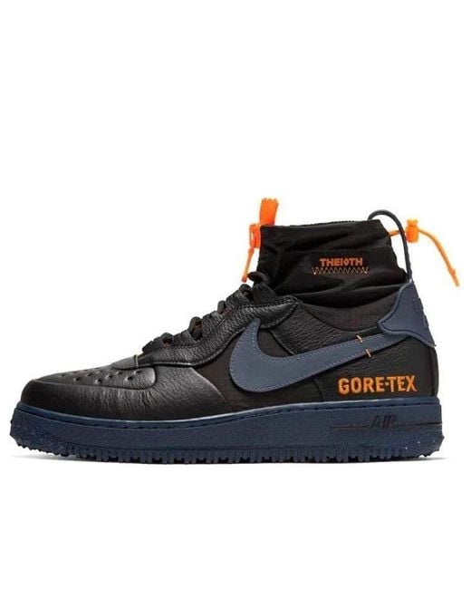 Nike Gore-Tex Air Force 1 High Wtr 'The 10Th' in Black for Men | Lyst UK