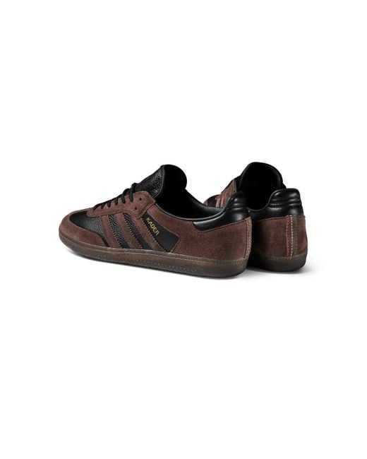 adidas X Kader Sylla Samba Adv ' Gum' in Brown for Men | Lyst