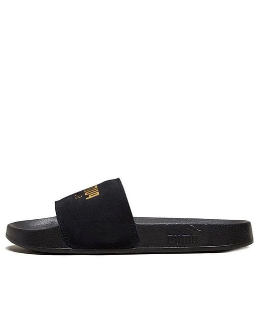 PUMA Leadcat Suede Slide Team' in Black for Men | Lyst UK