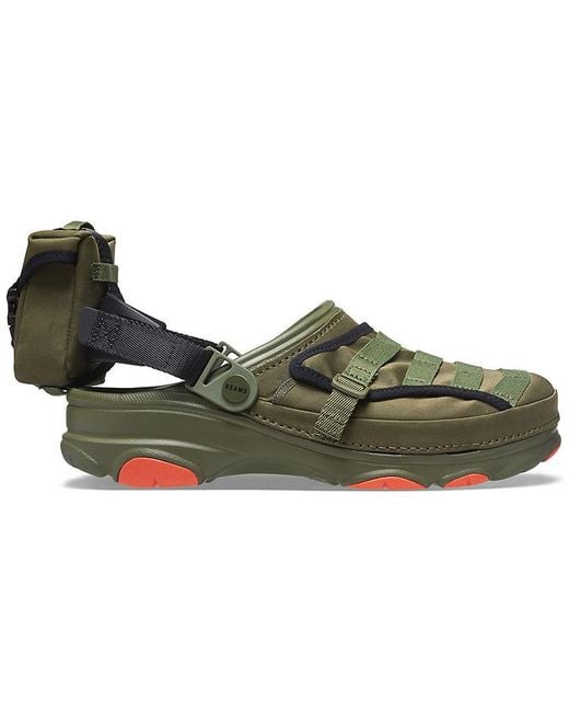 Crocs™ Beams X Classic All-Terrain Military Clog 'Army' in Green for ...