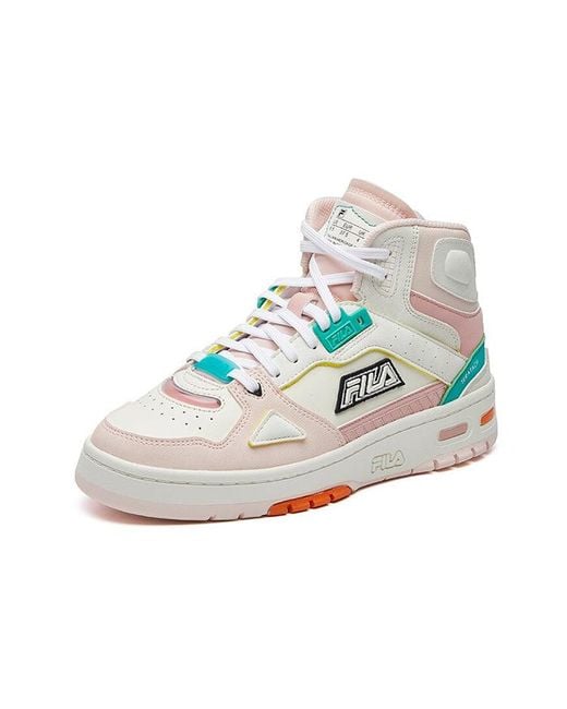 Fila (Wmns) Heritage Retro Basketball Shoes in White | Lyst