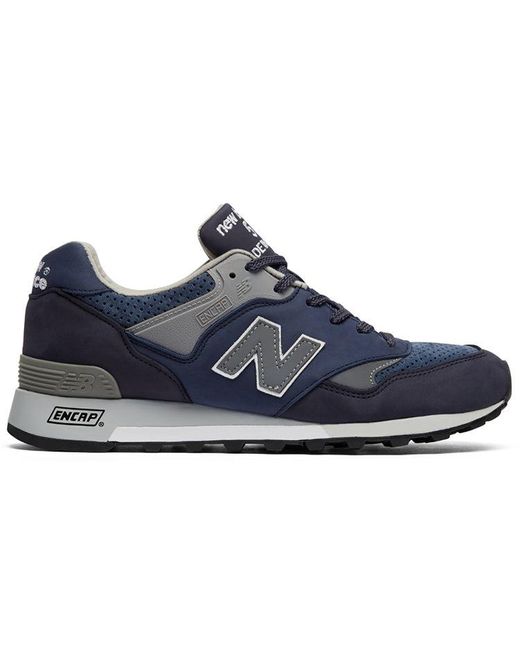 New Balance 577 Made in Blue for Men | Lyst