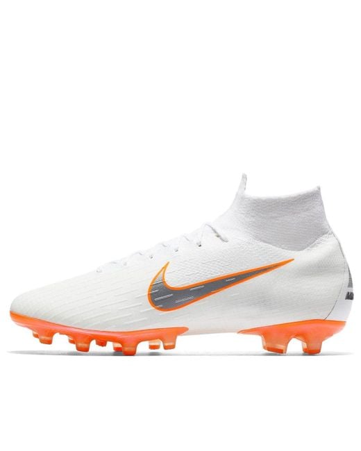 Nike Mercurial Superfly 6 Elite Ag in White for Men | Lyst