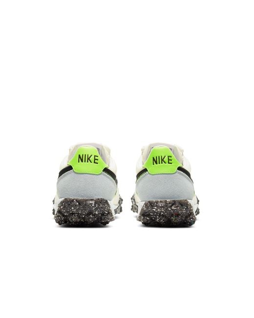 Nike (Wmns) Waffle Racer Crater 'Pale Ivory Electric' in White | Lyst