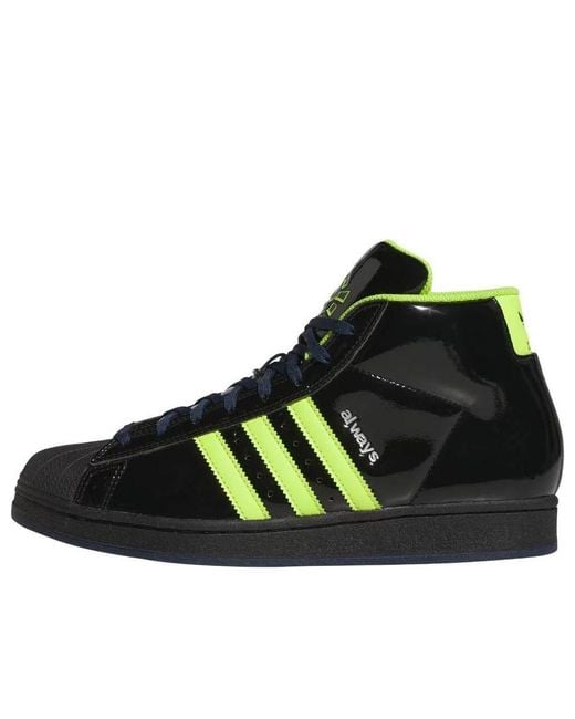 adidas X Always Pro Model Adv Semi Solar Slime' in Black for Men | Lyst